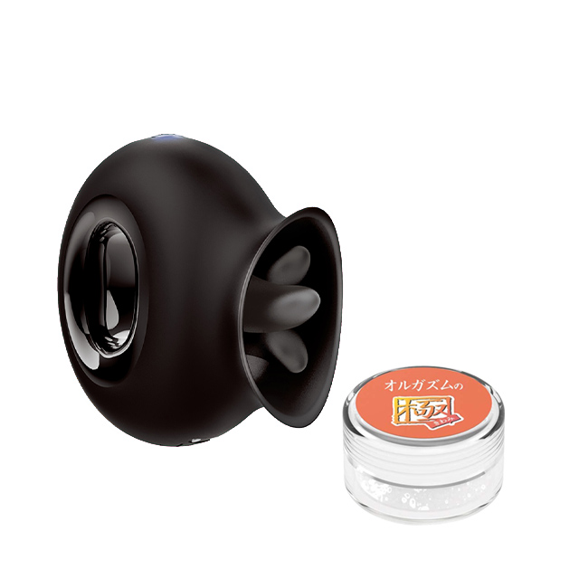 【セット】完全防水_舌舐実感 PERO-PERO CUNNI RING 81 [ペロペロ クンニ リング 81] black+絶対イカせる ...